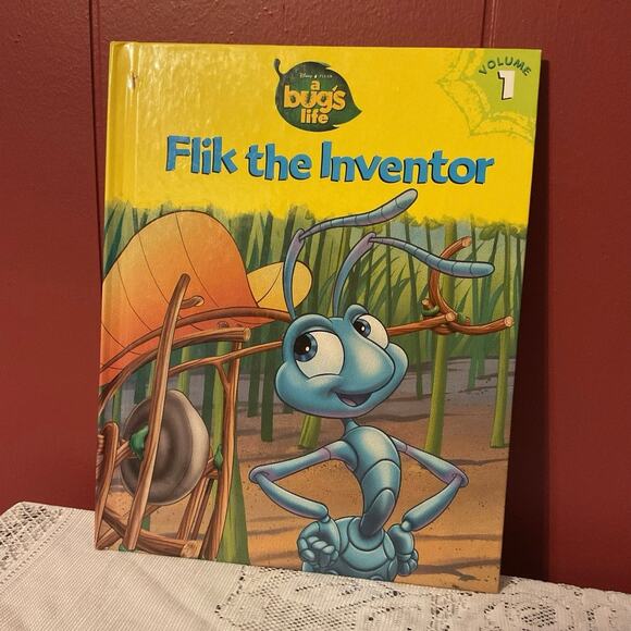 Disney | Other | 998 Disneys Flik The Inventor Hardback Book A Bugs ...